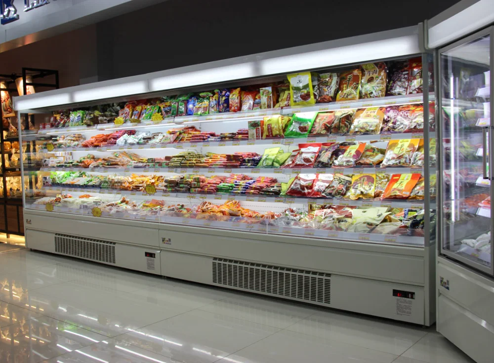 E8 New York Commercial Display Fridge Used In Supermarket - Buy Fridge ...