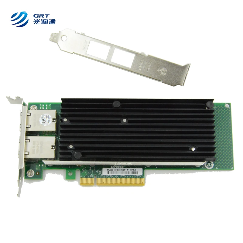 10gbase-t X550-at2 Intel Ethernet Converged Network Adapter Dual Rj45 ...