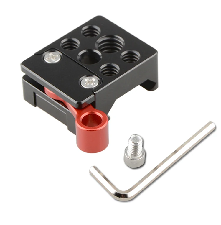 CAMVATE QR NATO Cold Shoe Rail Clamp for Small Camera/monitor