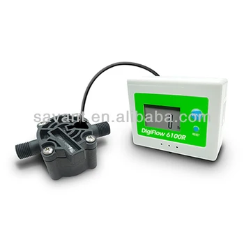 1/4" Npt,Digiflow 6100r,Volume Totalizer And Multi-filter Volume ...