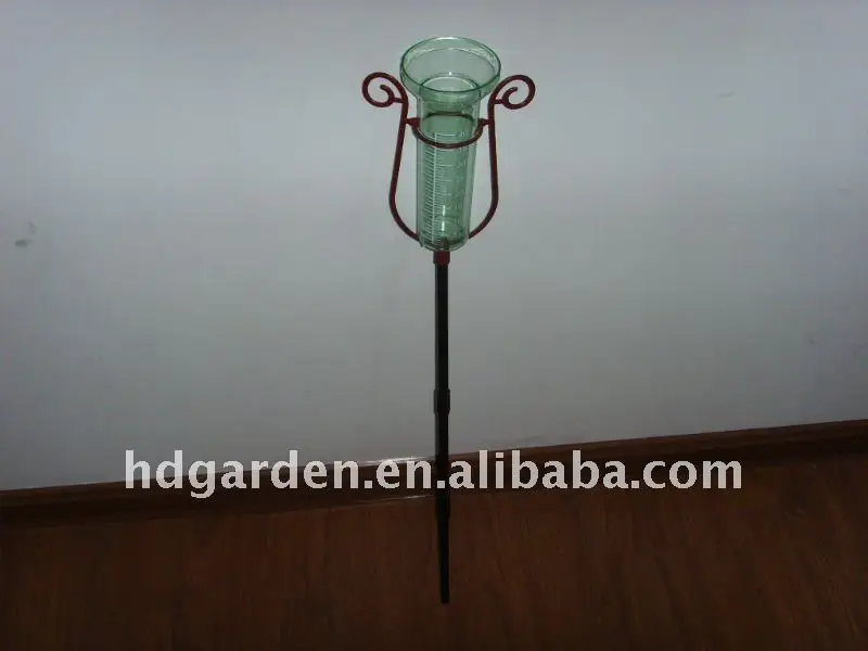 Garden Plastic Rain Gauge - Buy Plastic Rain Vane,Outdoor Plastic ...