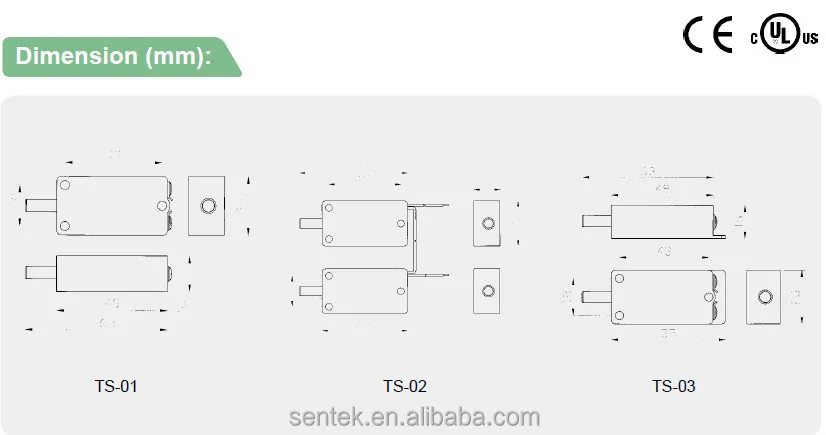 Burglar Alarm Contacts Tamper Plunger Switch Alarm Magnetic Normally ...