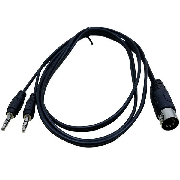 9 Pin Mini Din Audio Cable - Data Transfer & Shielding