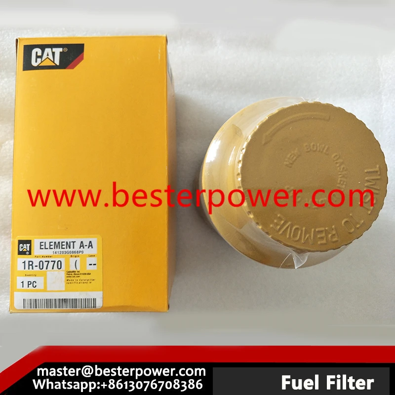 Full-flow Lube Spin-on Oil Filter For Cat 1r-0770 1r0770 - Buy Full ...