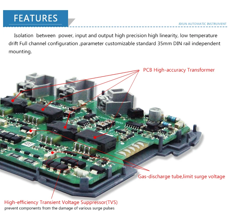 Glg Signal Isolation Analog Input Output 4 20ma Signal Isolation Sensor