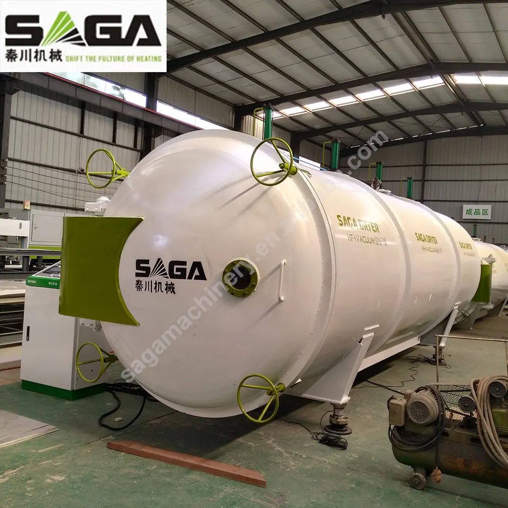 Microwave Vacuum Wood Drying Machine - Radio Frequency RF Lumber Dryer Kiln