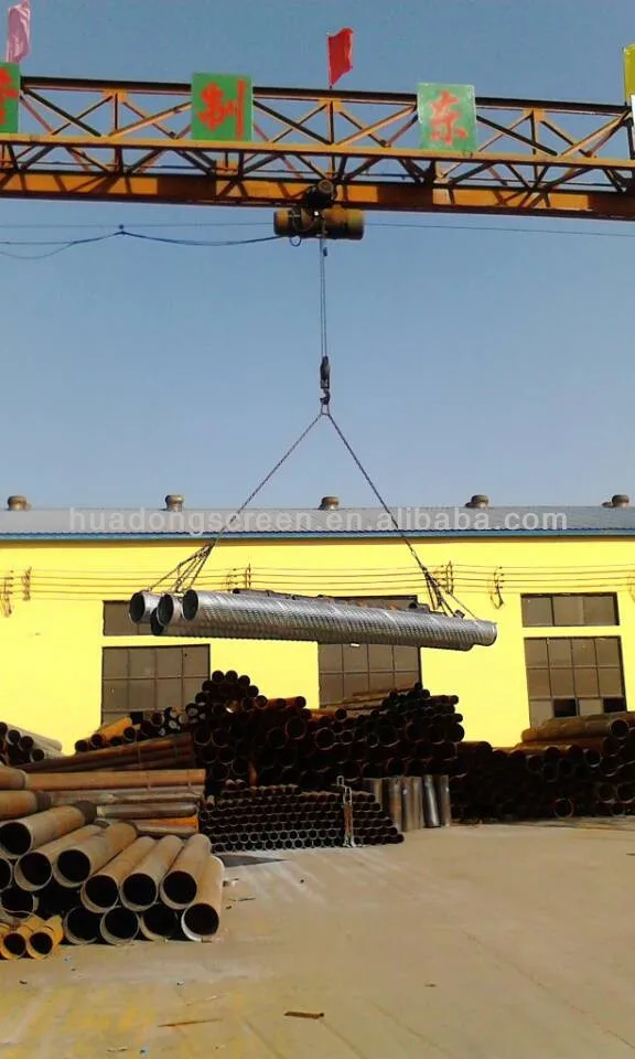 Blind Casing and Screen Casing - Deep Well Filter Pipe