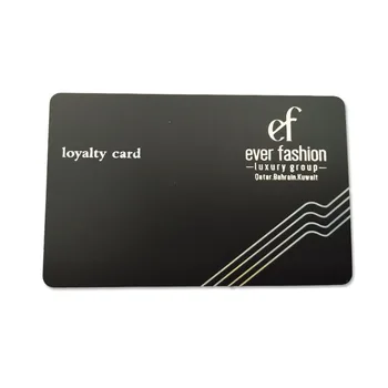 Silver Hot Stamping Loyalty Membership Card Vip Card Printing - Buy ...