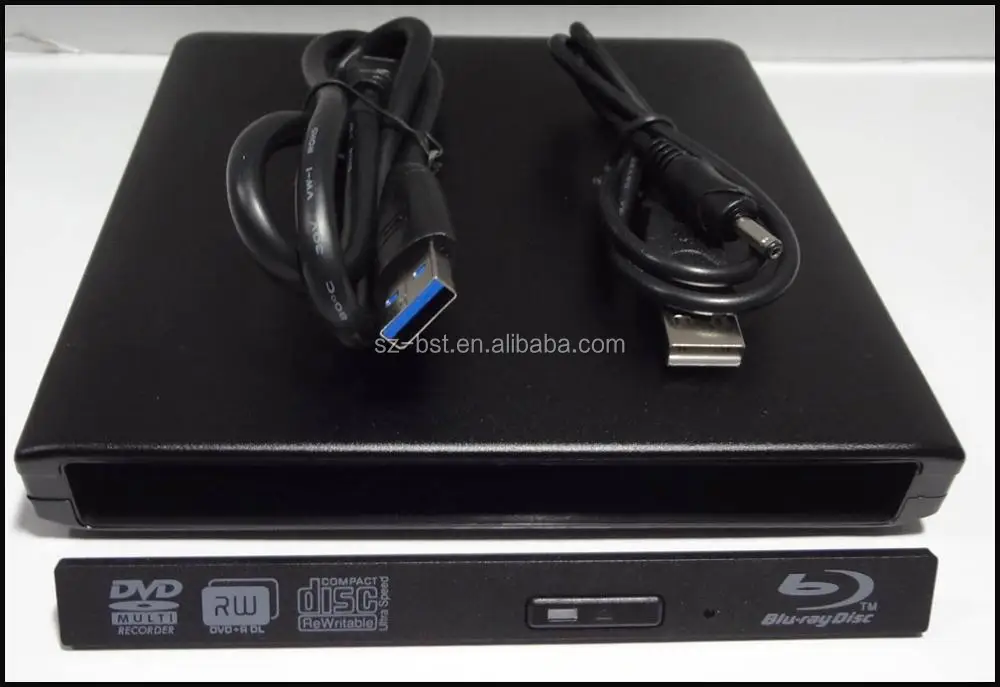 Usb 3.0 External Caddy Enclosure For 12.7mm Sata Super Dvd Blu-ray ...