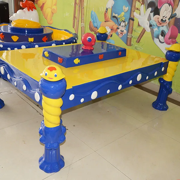 Kids Color Play Dough Multi Function Table Kindergarten Indoor Play ...