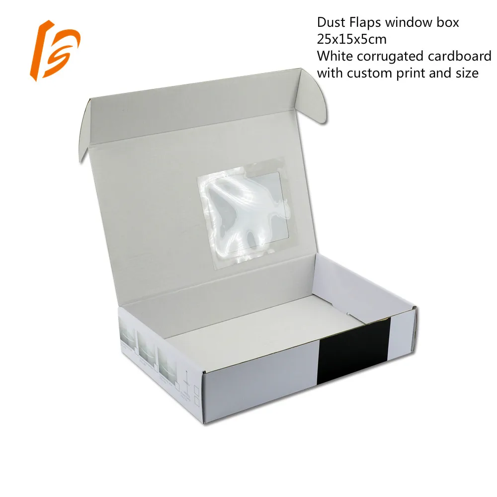 Corrugated Packaging - Top Roll End Tuck Front Box with Window