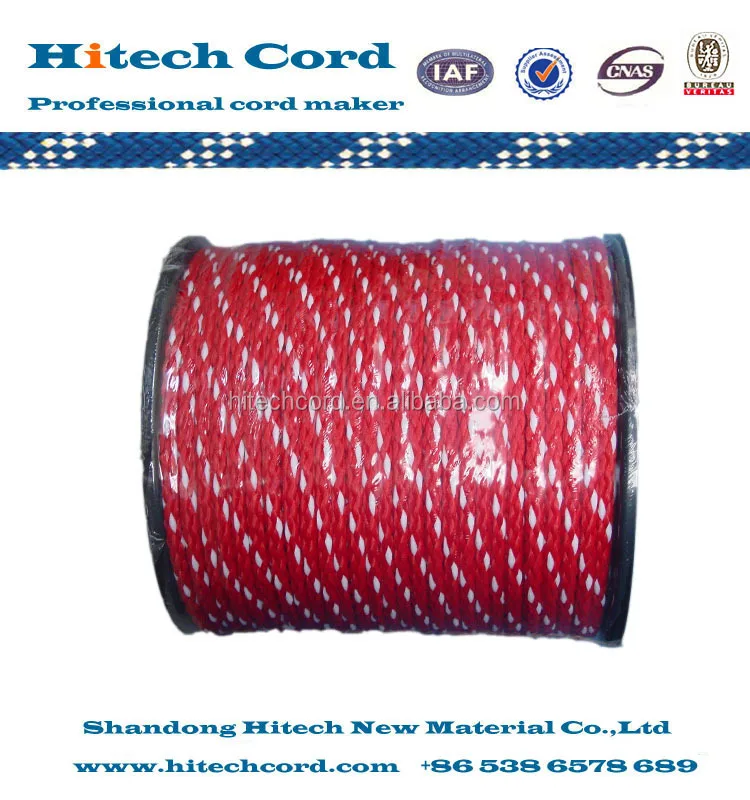 Green Pp Monofilament 3 Strand Plastic Twist Rope/ Pe Rope/cord/poly ...