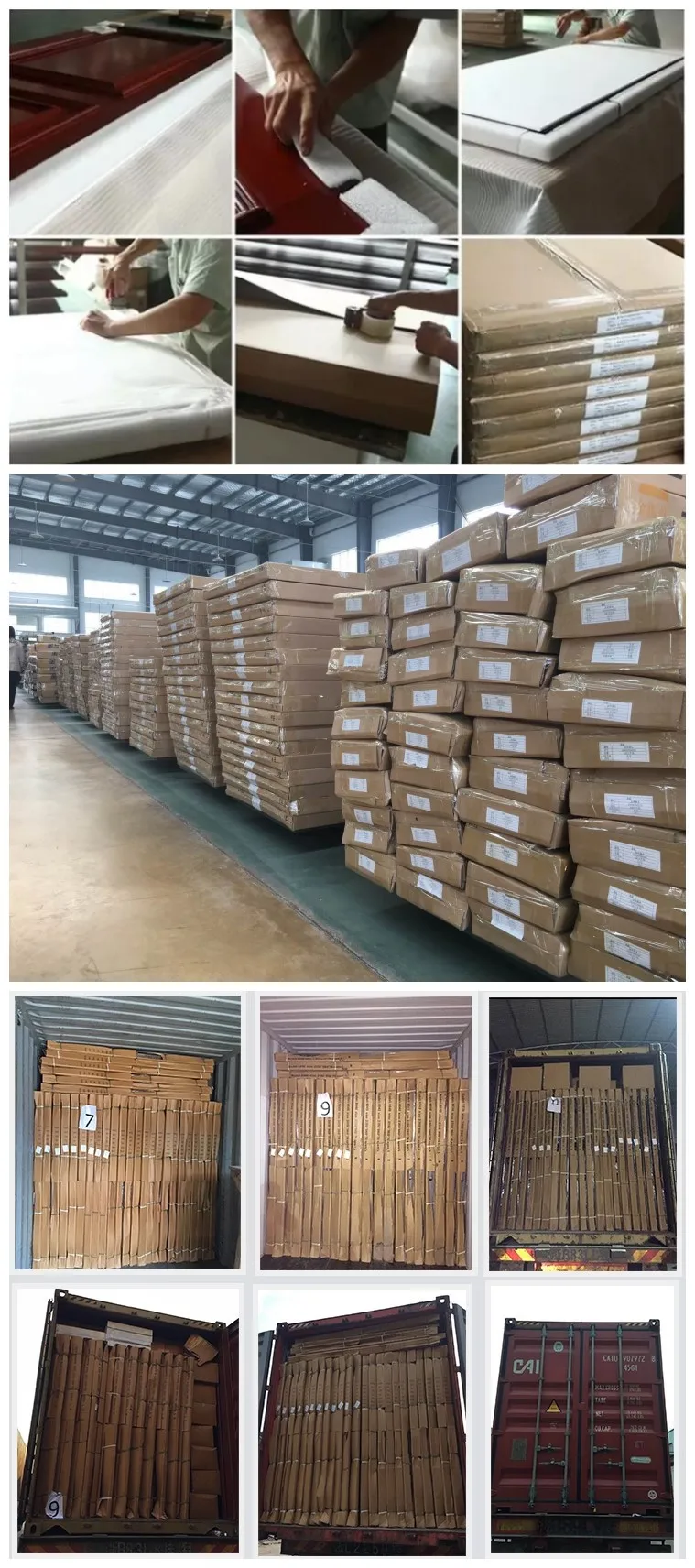 Latest Simple Korean Design MDF Veneer Flush Door