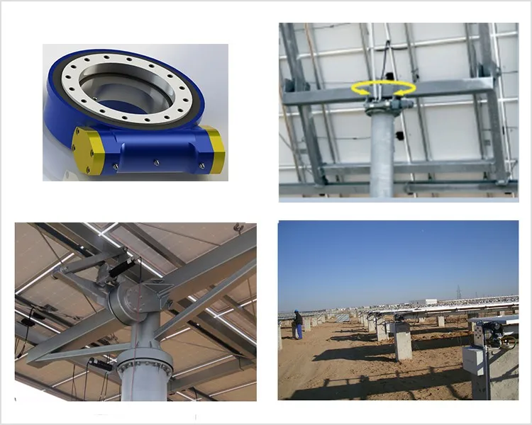 With 24v Dc Motor Solar Tracker Slewing Drive - Buy With 24v Dc Motor ...