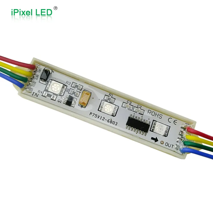 5050 Smd Rgb Led Module Ws2811 Ic 12v,3leds/pcs,Ip65 - Buy Rgb Led ...