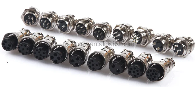 Gx19 Gx20 2 Pin Male Female Aviation Standard Connector - Buy Gx19 Gx20 2 Pin Male Female ...