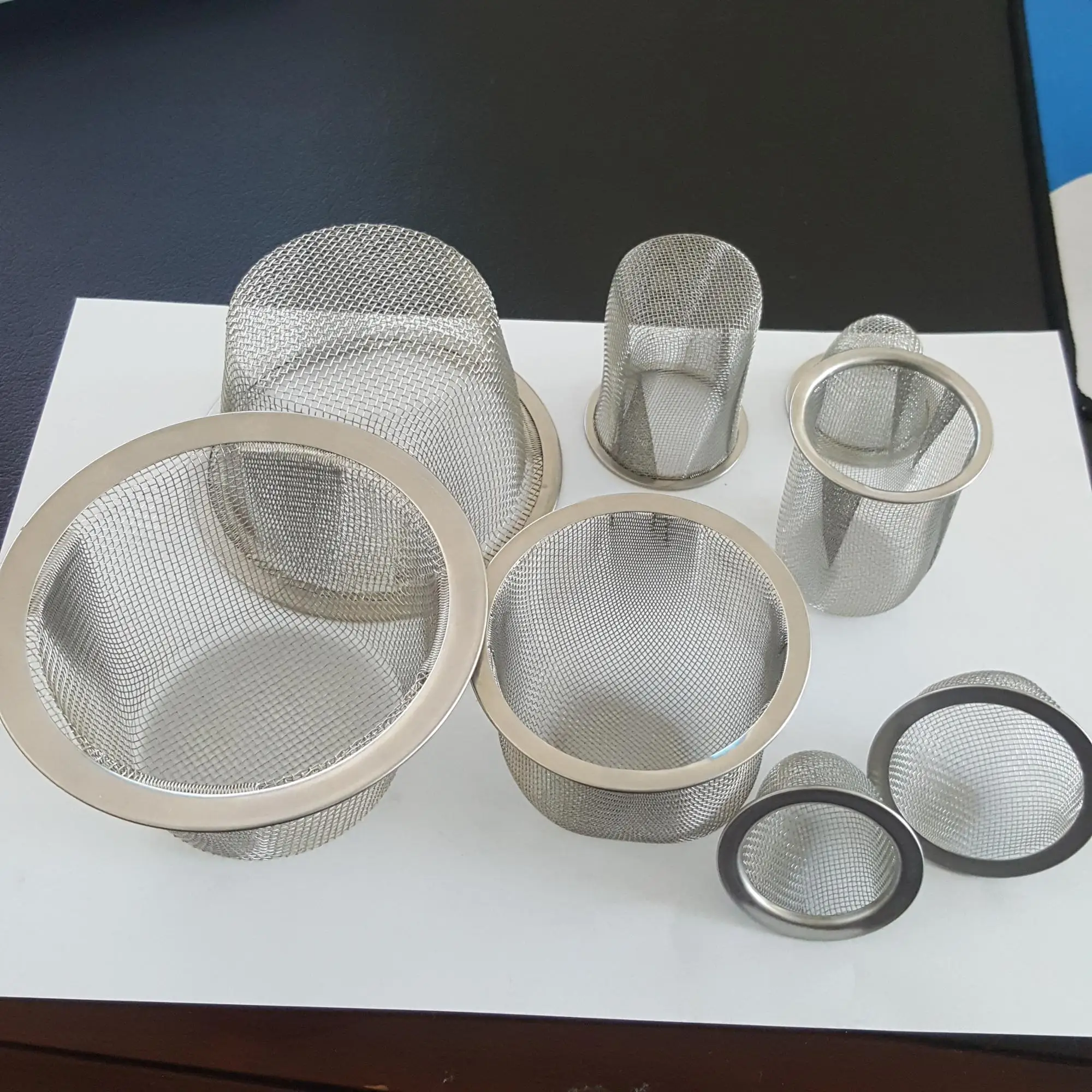 Stainless Steel Filter Wire Mesh Cap And Disc Corrosion Resistance Cap ...