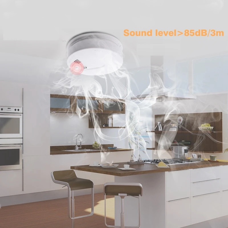 Wholesale Price Plastic New Abs Fireproof Case Smoke Alarm Multi Sensor ...