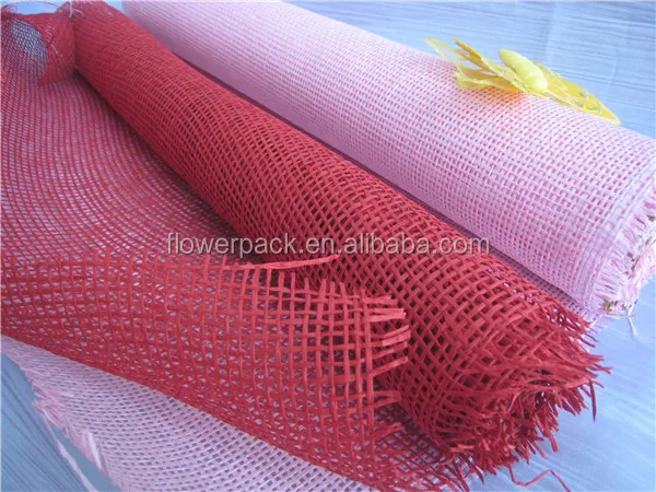 Paper Mesh Flower Wrapping And Decoration - Buy Mesh Flower,Deco Mesh ...