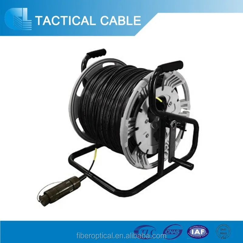 2 Core Single Mode Armored For Field Optical Fiber Cables - Buy Field ...