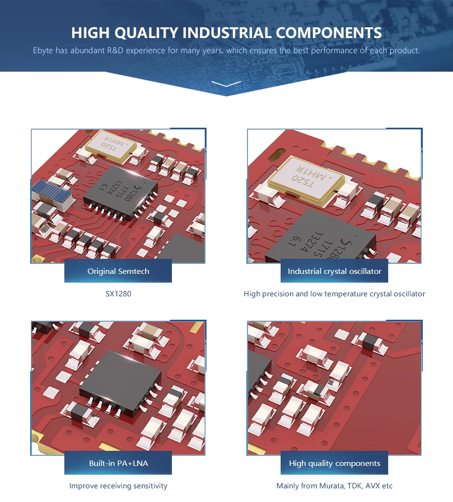 2.4g Lora Transceiver Radio Wireless Module Sx1278 Upgraded Version ...