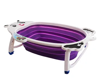 2018 New Design Baby Bath Basin/space Saving Plastic Baby Bath Tub ...
