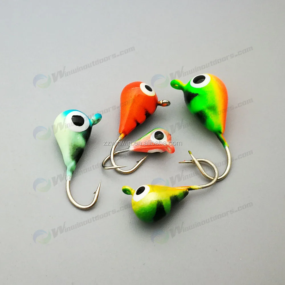 Tungsten Drop Ice Jig Head - High Density Fishing Tools