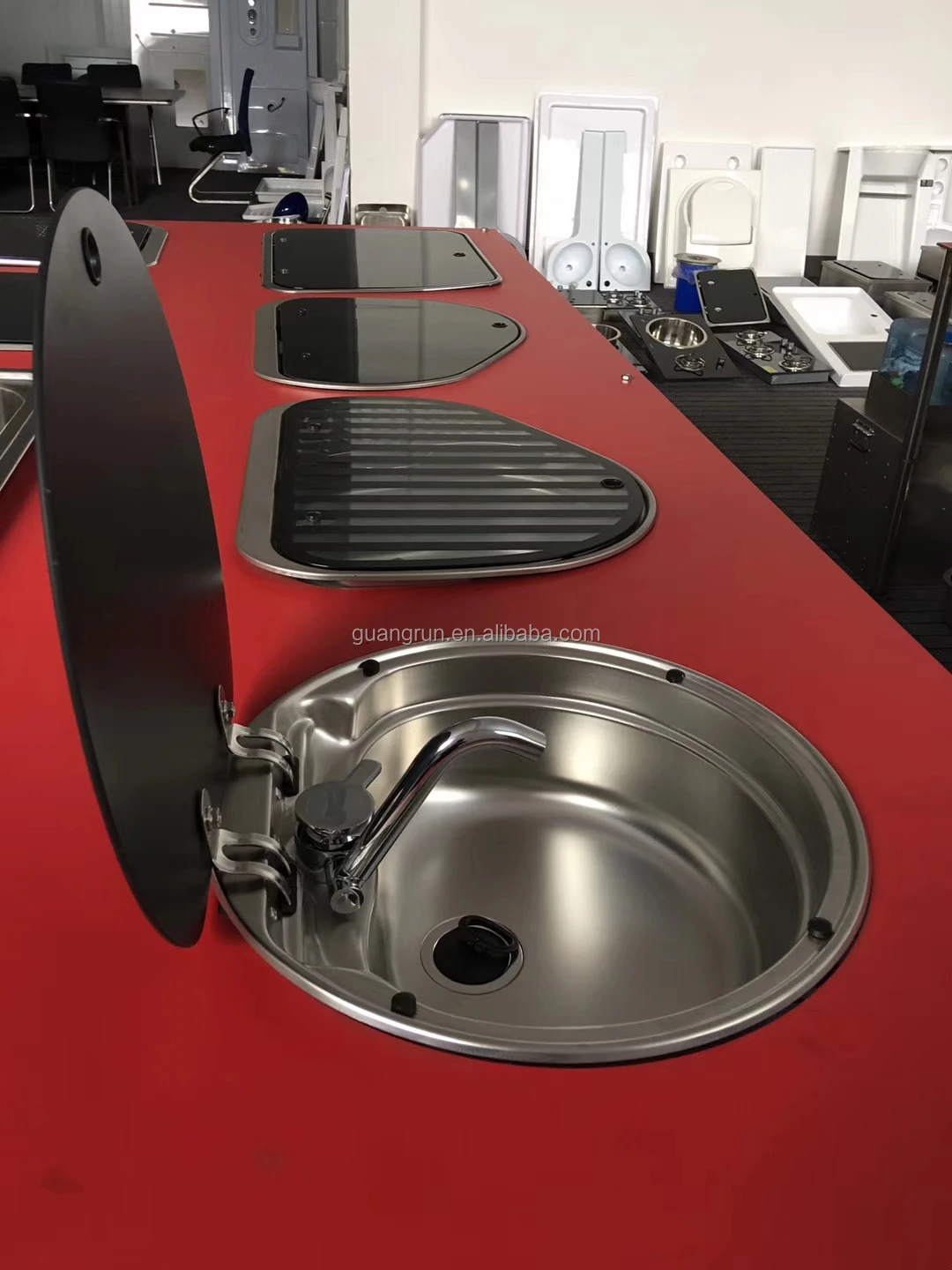 Rv Caravan,Camper Stainless Steel Full Copper Folding Kitchen Facuet ...