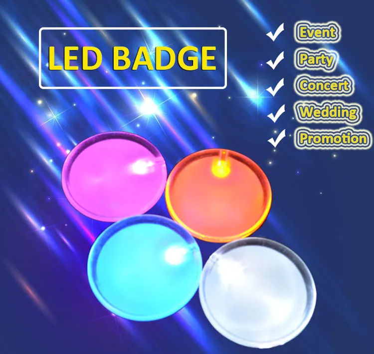 Citylight Wholesale New Year Light Up Id Badge Led Light - Buy Id Badge ...