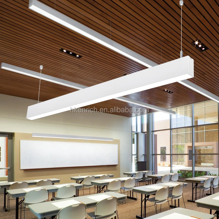 40 Watt Linear Suspended Direct Indirect Led Line Light - Buy Suspended ...
