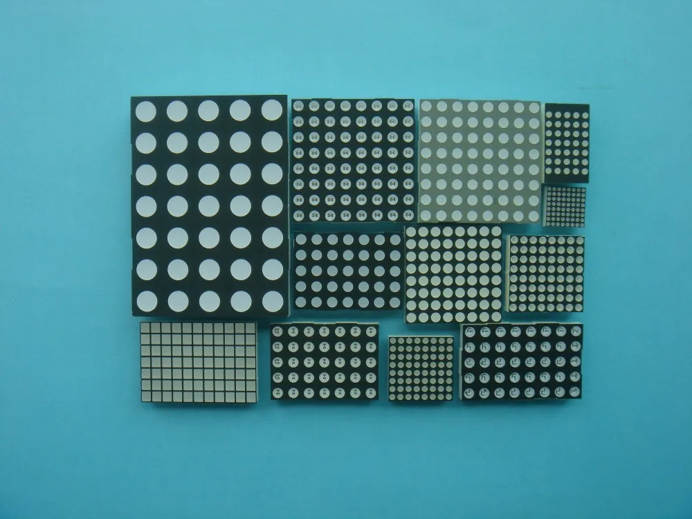 Indoor Unit Module Blue Led Matrix 5x7 Array With 1.9mm Dot - Buy Led ...