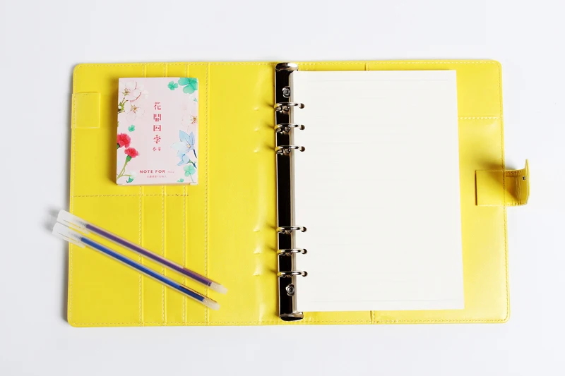 Domikee 6 Holes Binder Notebook - Versatile Refill Papers