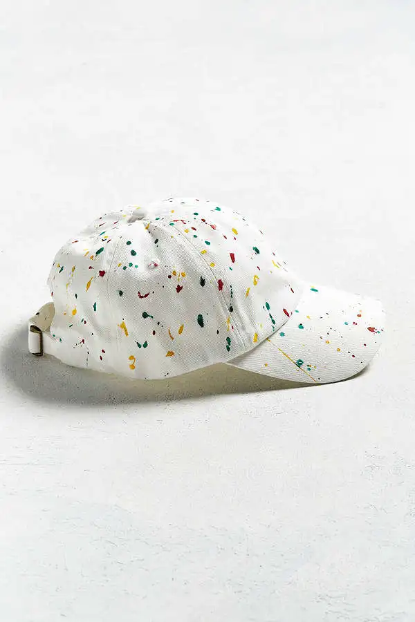 Paint Splatter Hats - Customized Acrylic Paint on Caps