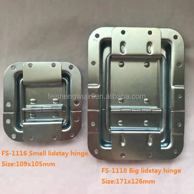Flight Case Hinge with Lid Stay - Durable & Reliable Hardware