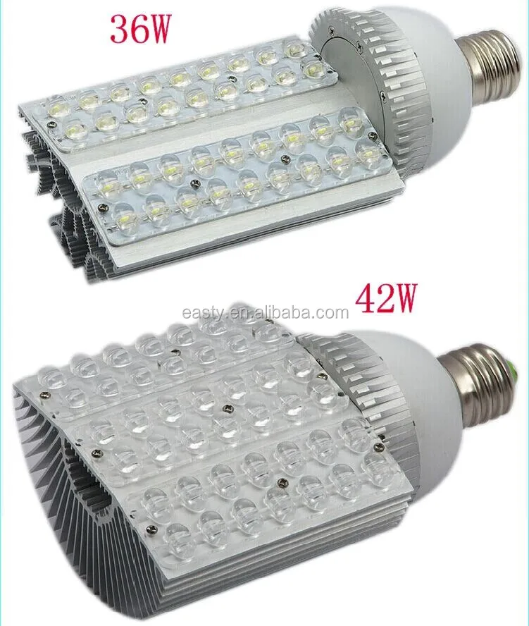 Newest Design 42w Led Street Light Base On E40,28w 42w Led Street Light ...