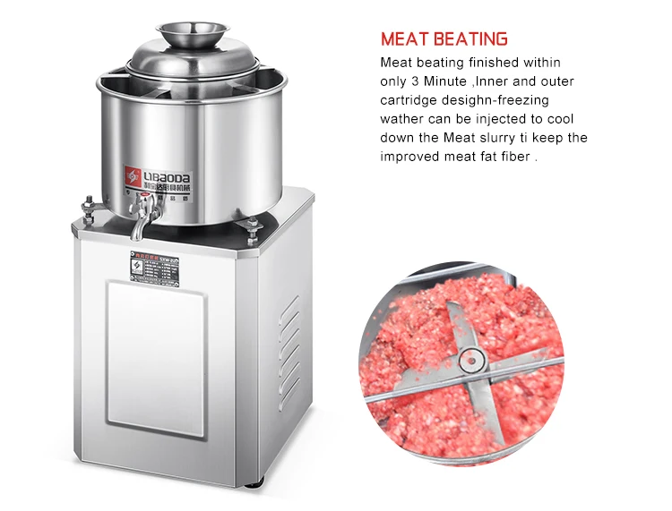 Electric Commerical Meat Beating Machine With The Cover - Buy Meat ...