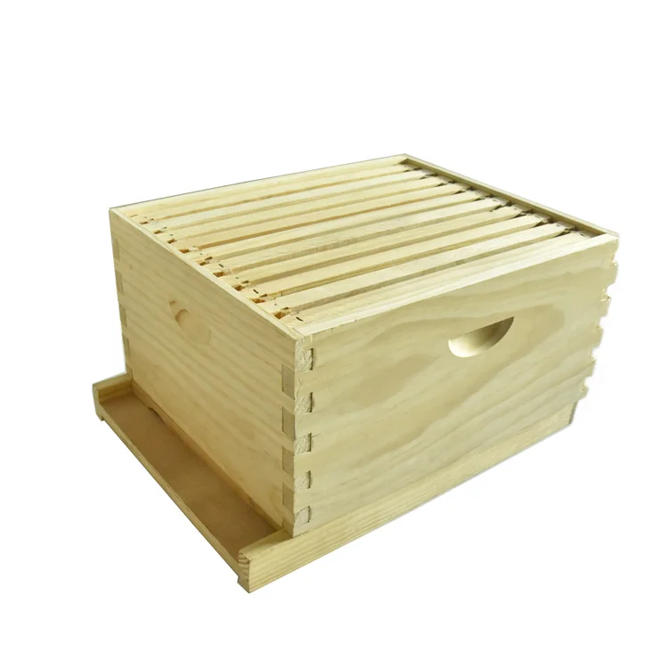 Langstroth Wooden Beekeeping Hives - National Beehive