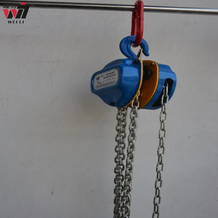 100kg 500kg 10 Ton 5ton 7ton Heavy Duty Best Manual Chain Fall Block ...