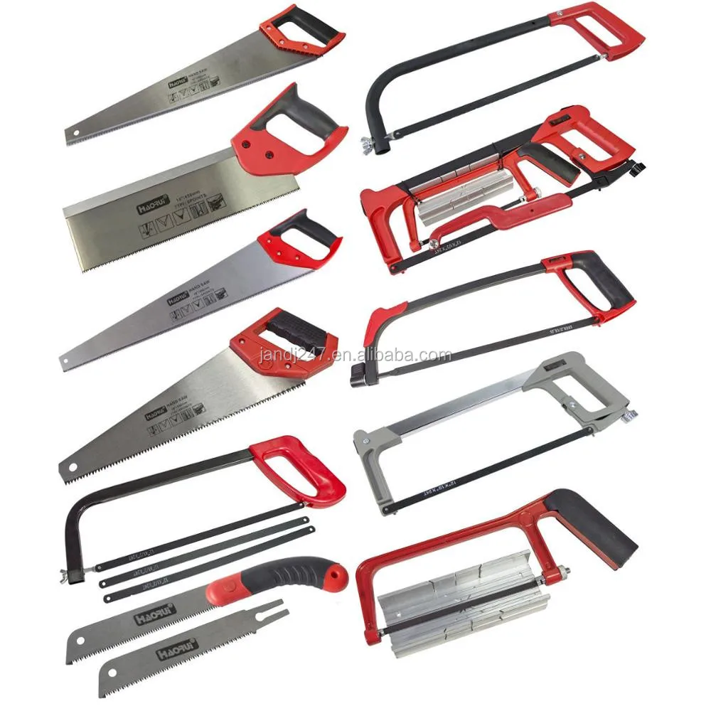 65mn Hand Saw Red Color Wood Hand Saw Hacksaw In Guangzhou - Buy Hand ...