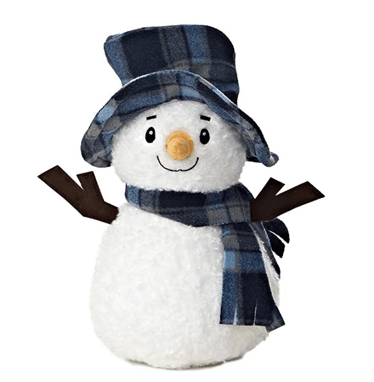 Christmas Plush Stuffed Snowman For Decoration - Buy Plush Toys ...