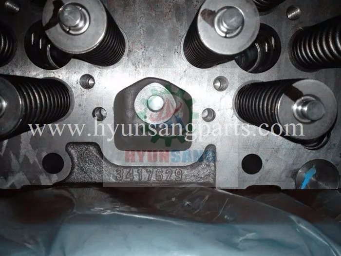 La cabeza del cilindro 4987975, 3417629, 3973630, 4987973 para 6D114 ...