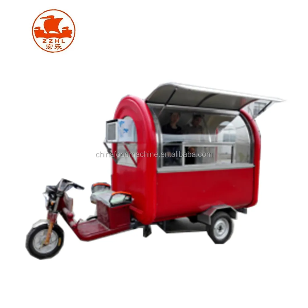 Mobile Motorcycle Food Cart,Electrical Mobile Food Cart,Stainless Steel ...
