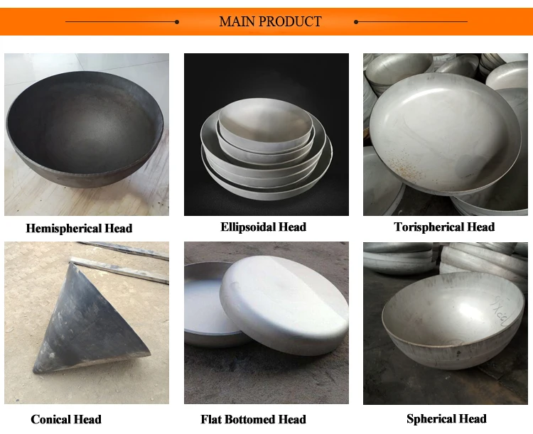 2:1 Semi-Elliptical Dished End Heads for Pressure Vessels – Forged ...