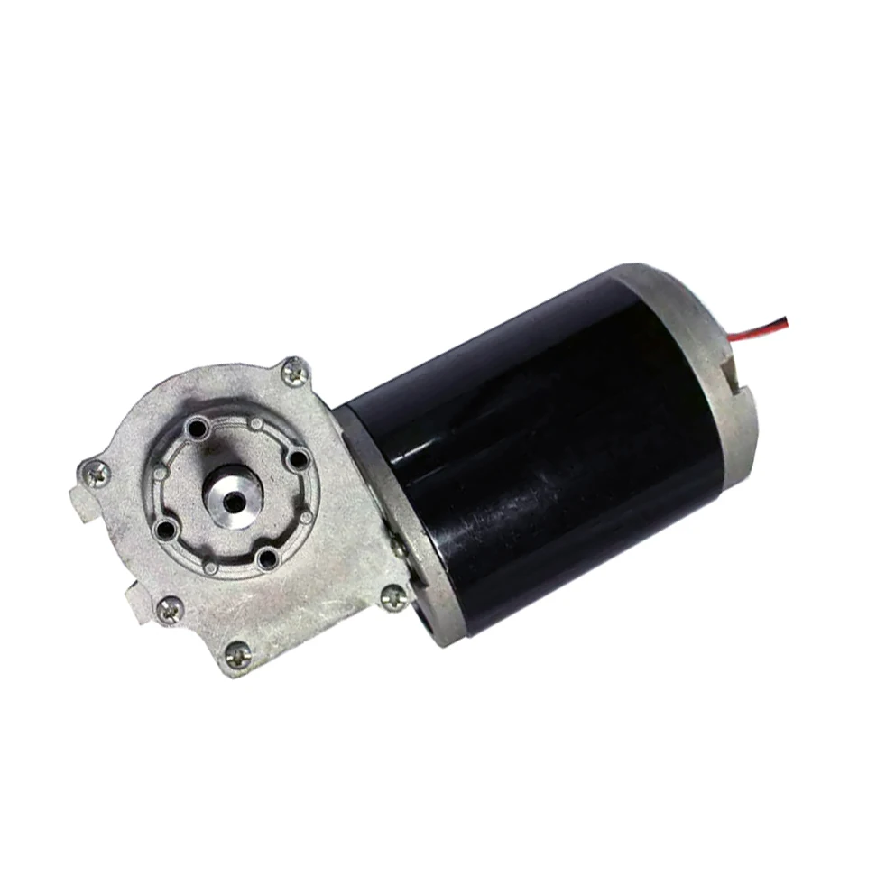 12V 80W DC Motor with Permanent Magnet and Carbon Steel Shaft