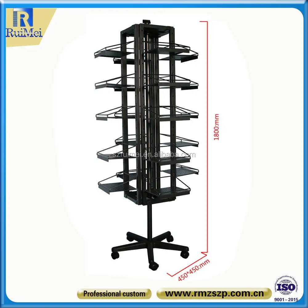 Rotating Metal Floor Mug Display Stand - Buy Metal Floor Mug Display ...