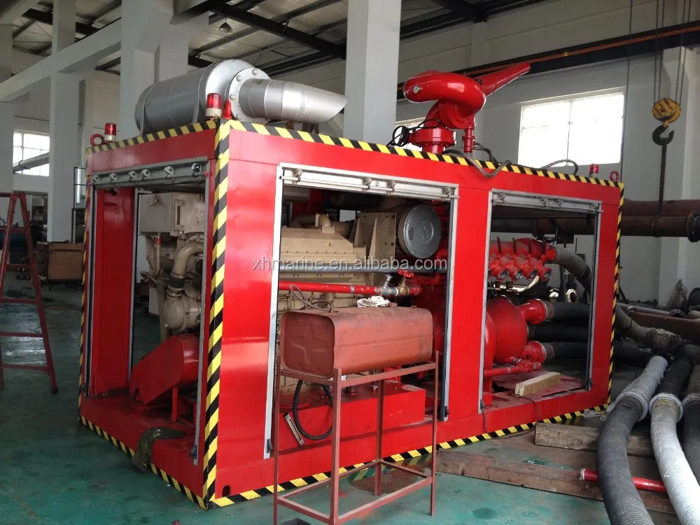 Double Layer Water Fire Monitor Tower FIFI System Monitor Tower