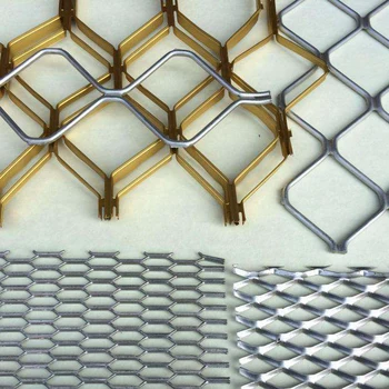 Building Facade Aluminum Perforated Grid Mesh - Buy Aluminum Perforated ...