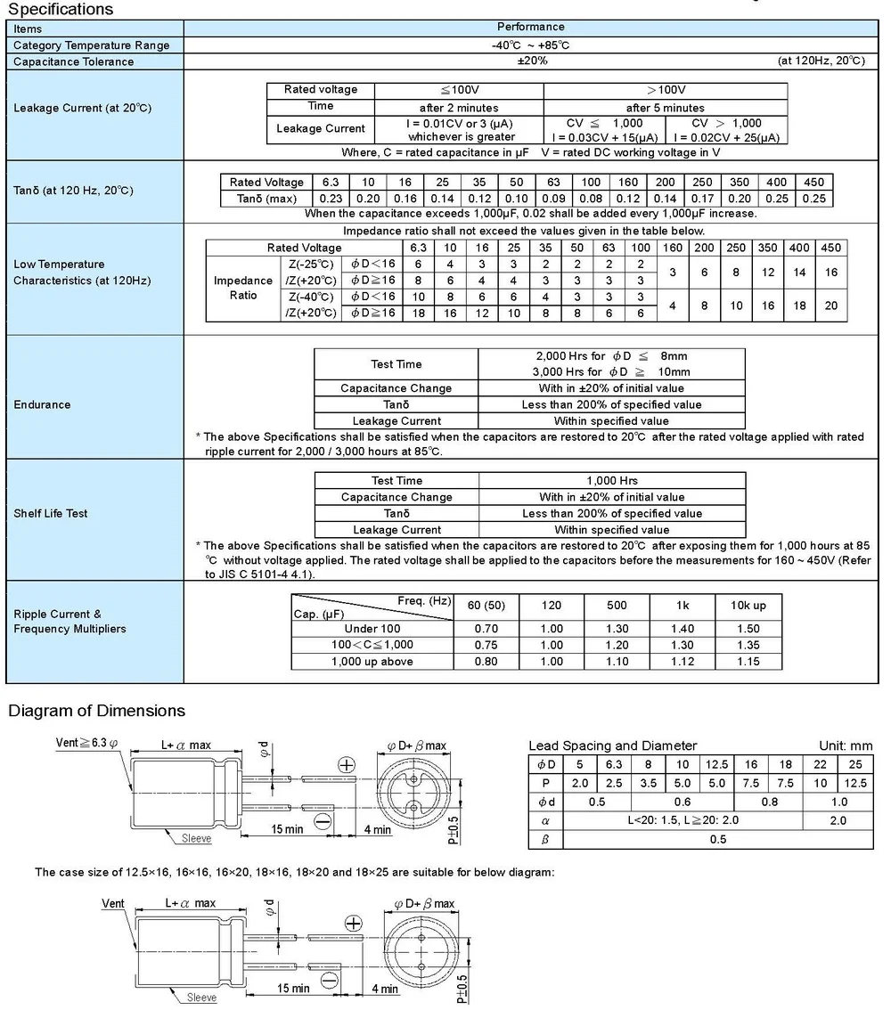 470uf 200v High Quality Aluminum Electrolytic Capacitor Price - Buy ...