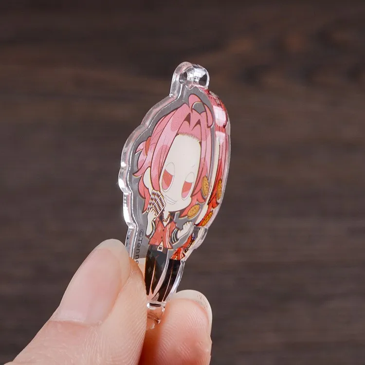 Factory Directly Die Cut Shaped Custom Printed Acrylic Key Chain Charms ...