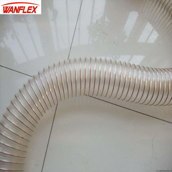 Pu(polyurethane) Suction Hose/clear Flexible Dust Collection Pipe - Buy ...